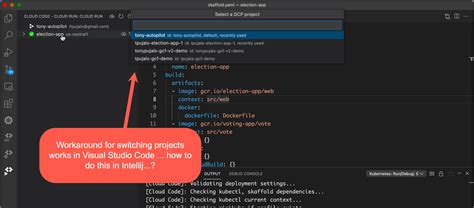 Deploy Fails Apparently Because The Wrong Project Is Being Used For Kubernetes Deploy Issue