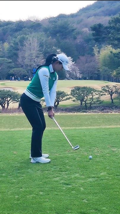 박보겸 프로 아이언 티샷 슬로우 모션 시즌 개막전에서 우승도 하고 훈련 열심히 한 모습 두산건설 Weve 챔피언십 Golf 골프스타 골프 퍼터 골프스윙