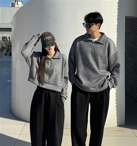 엄라이브 7color 크롭and남녀공용 M~3xl 골지 반집업 크롭 남녀공용 니트 맨투맨 오버핏 빅사이즈 까지 봄신상 봄 가을 겨울 커플룩 시밀러룩 데일리 꾸안꾸 트레이닝