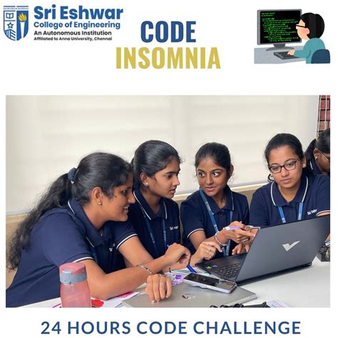 Sece Department Of Cse Ai Ml On Linkedin Our Team Proudly Participated In Code Insomnia