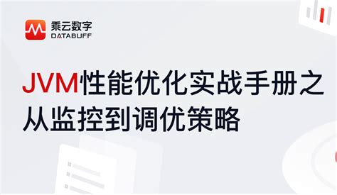 Jvm性能优化实战手册：从监控到调优策略性能优化乘云数字databuffinfoq写作社区