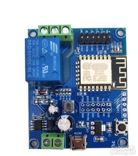 Esp8266 Wifi Relejni Modul Esp 12f 5v 80v Kupujemprodajem