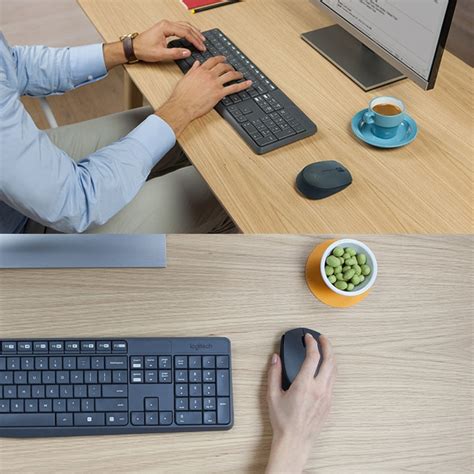 Logitech Mk235 Wireless Keyboard Mouse Set