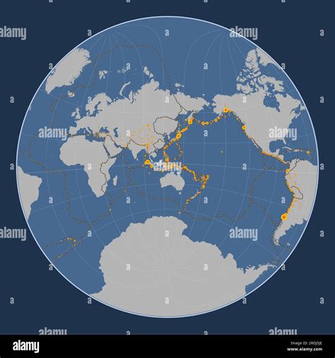 Shape Of The Banda Sea Tectonic Plate On The Solid Contour Map In The Lagrange Oblique