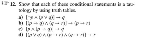 Solved K Show That Each Of These Conditional Statements Chegg