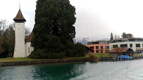 20161118 스위스 툰 호수 유람선에서 본 풍경 1 Youtube