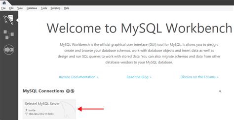 Установка и настройка Mysql Workbench Академия Selectel