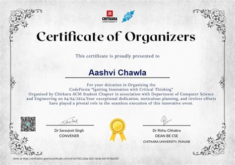 Aashvi Chawla On Linkedin Eventorganizer Chitkaraacm Codefiesta