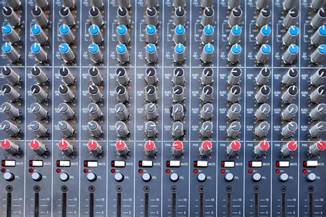 Sound Mixer Control Panel 11039288 Stock Photo At Vecteezy