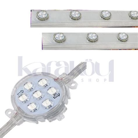 24volt 50mm Ws2811 Rgb Pixel Modül Led Karaköy Led Shop
