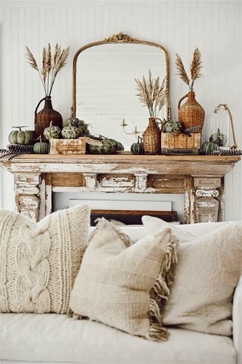 13 Diy Fall Mantel Decorating Ideas Art Garlands And More Apartment