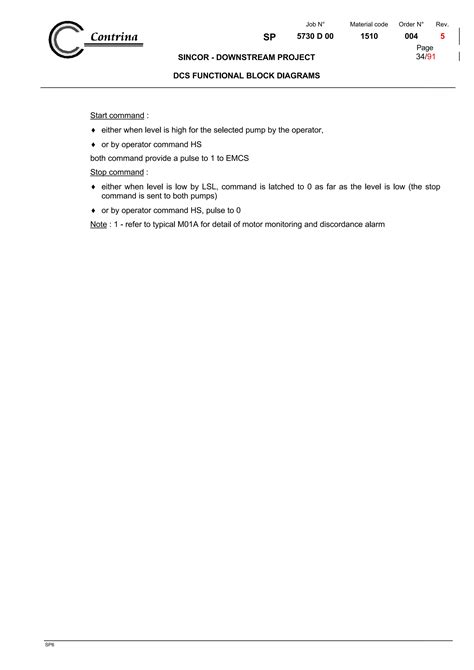 Dcs Functional Block Diagrams Pdf