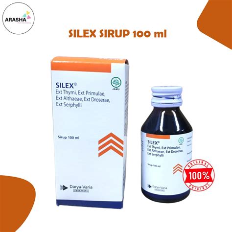 Silex Sirup 100 Ml Obat Batuk Berdahak Melegakan Tenggorokan Lazada Indonesia