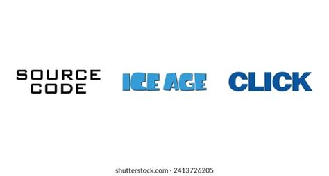 Source Code Click Ice Age Vector Stock Vector Royalty Free 2413726205