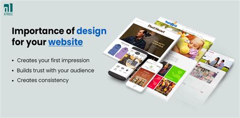 Importance Of Design For Your Website Atrule Technologies