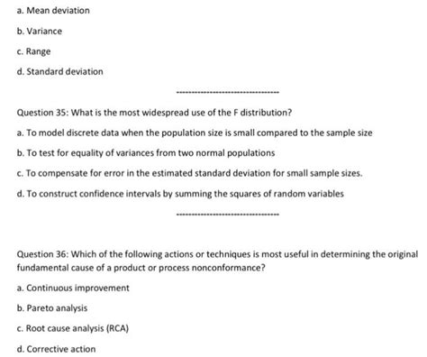 Solved C A Relationship Diagram D A Histogram Question 31