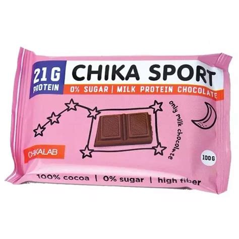 CHIKALAB Sport молочный шоколад 100 г - Магазин здорового и спортивного ...