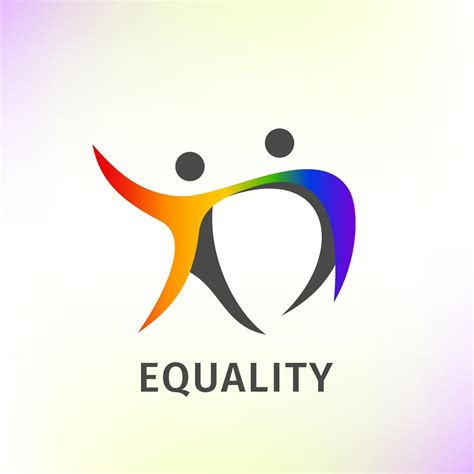 People Logo Couple Colorful Equality Pride Community Symbol 7747843