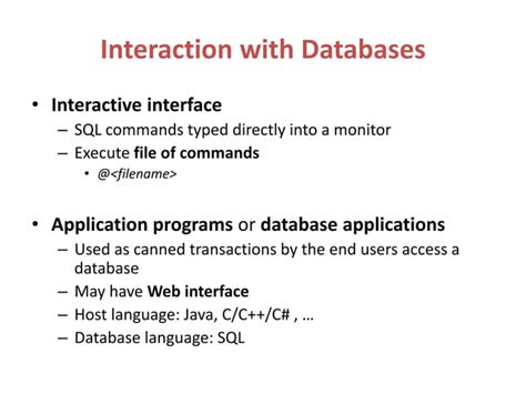 Database Programming Techniques Pptx Databases Computer Software