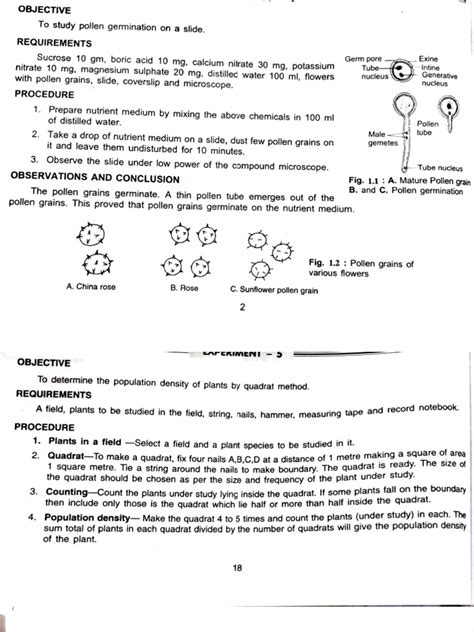 Xii Biology Practical Part 1 Pdf