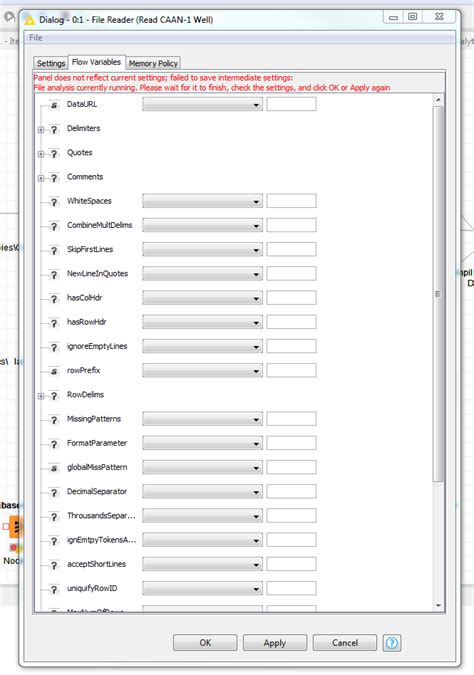 node file reader to read multiple files knime analytics platform