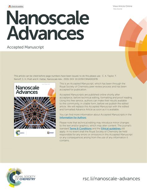 Pdf Synthesis Of Complex Rare Earth Nanostructures Using In Situ