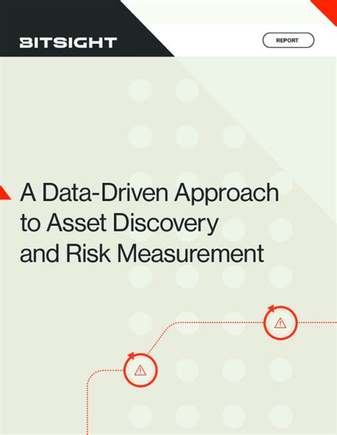 A Data Driven Approach To Asset Discovery And Risk Measurement