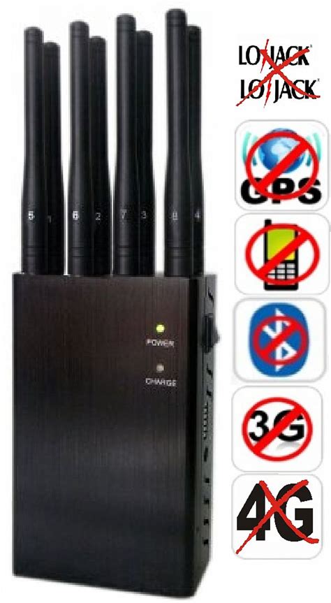 Bloqueador De Sinal Jammer Capetinha Portatil 8 Antena 🥇 【 Ofertas