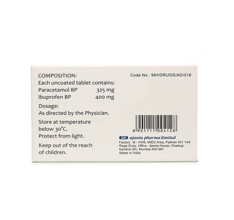 Ibumol 400mg Sahaar Pharma