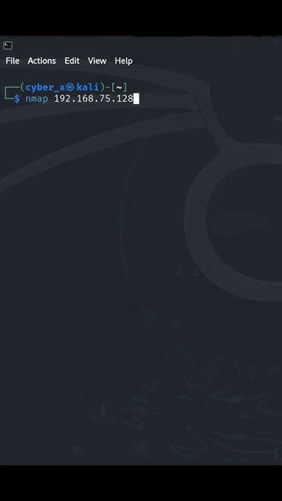 How To Scan A Range Of Ip Addresses With Nmap Kalilinux