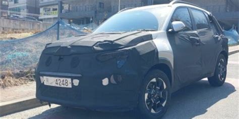 Kia Sonet Facelift Spotted Testing For The First Time All Changes