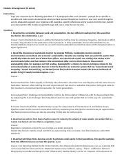 Module 10 Assignment 2 Docx Module 10 Assignment 30 Points Instructions Type Your Response To