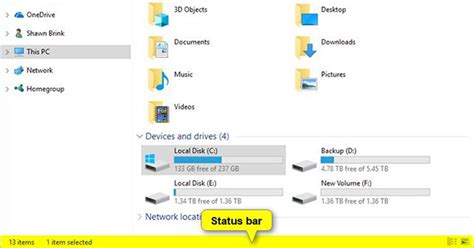 Cách ẩn Hiện Thanh Trạng Thái Trong File Explorer Trên Windows 10