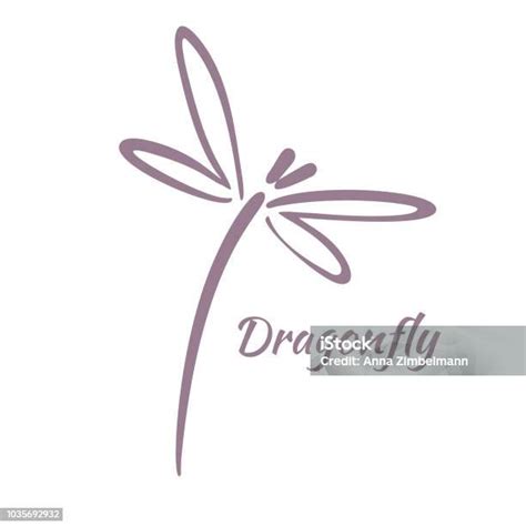 잠자리 로고 디자인 서식 파일입니다 벡터 일러스트 레이 션 잠자리에 대한 스톡 벡터 아트 및 기타 이미지 잠자리 로고 0명 Istock