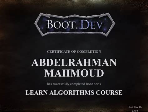 Abdelrahman Mahmoud On Linkedin Im Happy To Share That Ive Completed