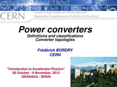 PPT Power Converters Definitions And Classifications Converter Topologies PowerPoint