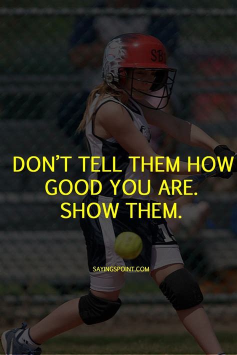 Softball Quotes Inspirational Short
