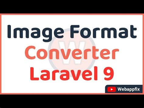 Image Format Converter Image Convert In Laravel Image Format For
