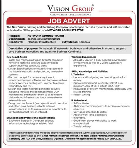 Career Opportunity Network Kampala Uganda Joshua Nomwesigwa