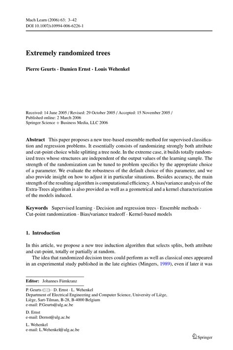 pdf extremely randomized trees
