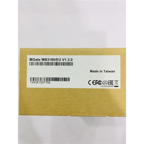 Moxa 1 Port Rs 232 422 485 Modbus Tcp To Serial Communication Gateway Mgate Mb3180 Shopee Malaysia
