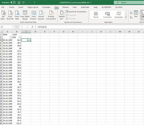 Pvsyst 73 Output File With Missing Data After Importing Generic Load Profile Such As