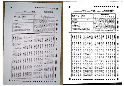 【实战精选】基于计算机视觉opencv的答题卡识别系统 Csdn博客