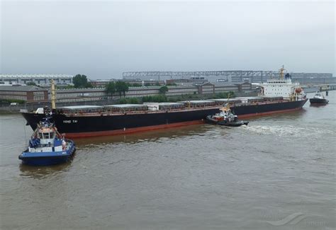 Yong Tai Bulk Carrier Details And Current Position Imo 9216420 Vesselfinder