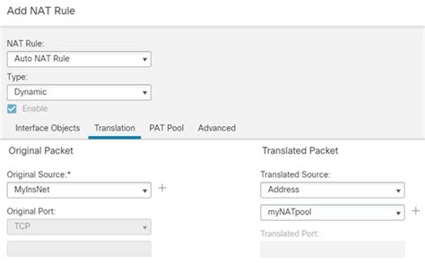 Dynamic Auto Nat For Inside Hosts And Static Nat For An Outside Web Server