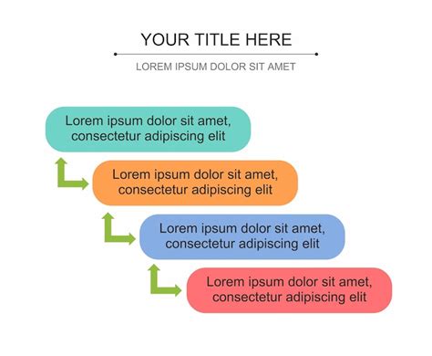 Premium Vector Sequence Levels Infographic