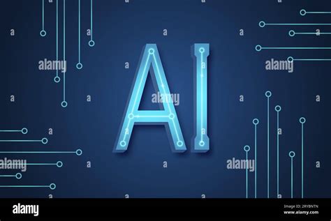 vector background with artificial intelligence artificial intelligence
