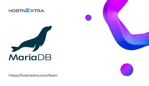 Mariadb Module Learn By Hostnextra
