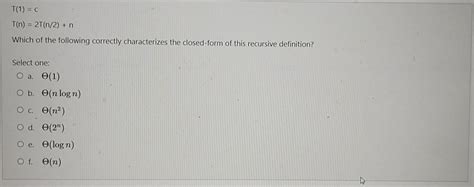 Solved Consider The Component Algorithm From The Textbook