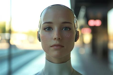 Ai And Facial Recognition Premium Ai Generated Image